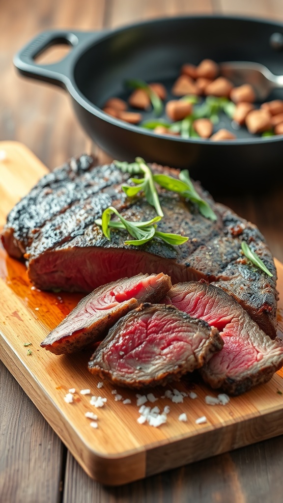 Perfectly Seared Stovetop Steak Recipe